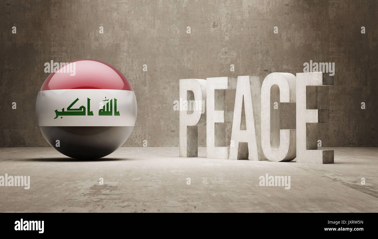 Iraq High Resolution Peace Concept Stock Photo - Alamy