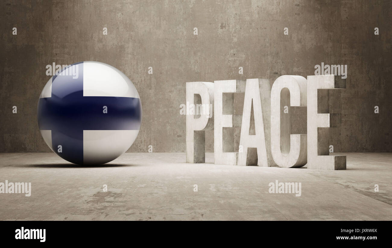 Finland High Resolution Peace Concept Stock Photo - Alamy