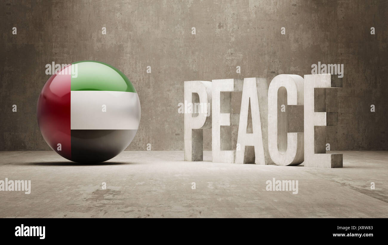 United Arab Emirates High Resolution Peace Concept Stock Photo - Alamy