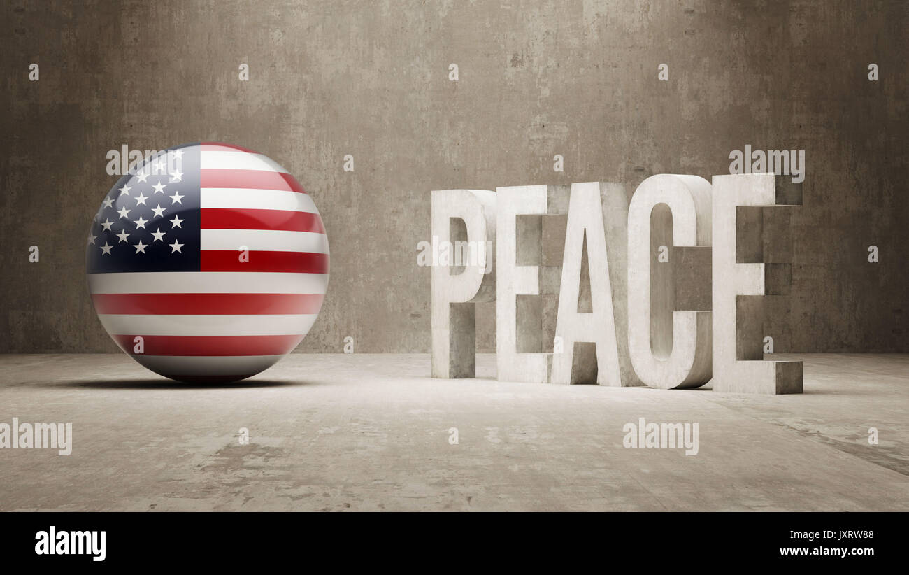 United States High Resolution Peace Concept Stock Photo - Alamy