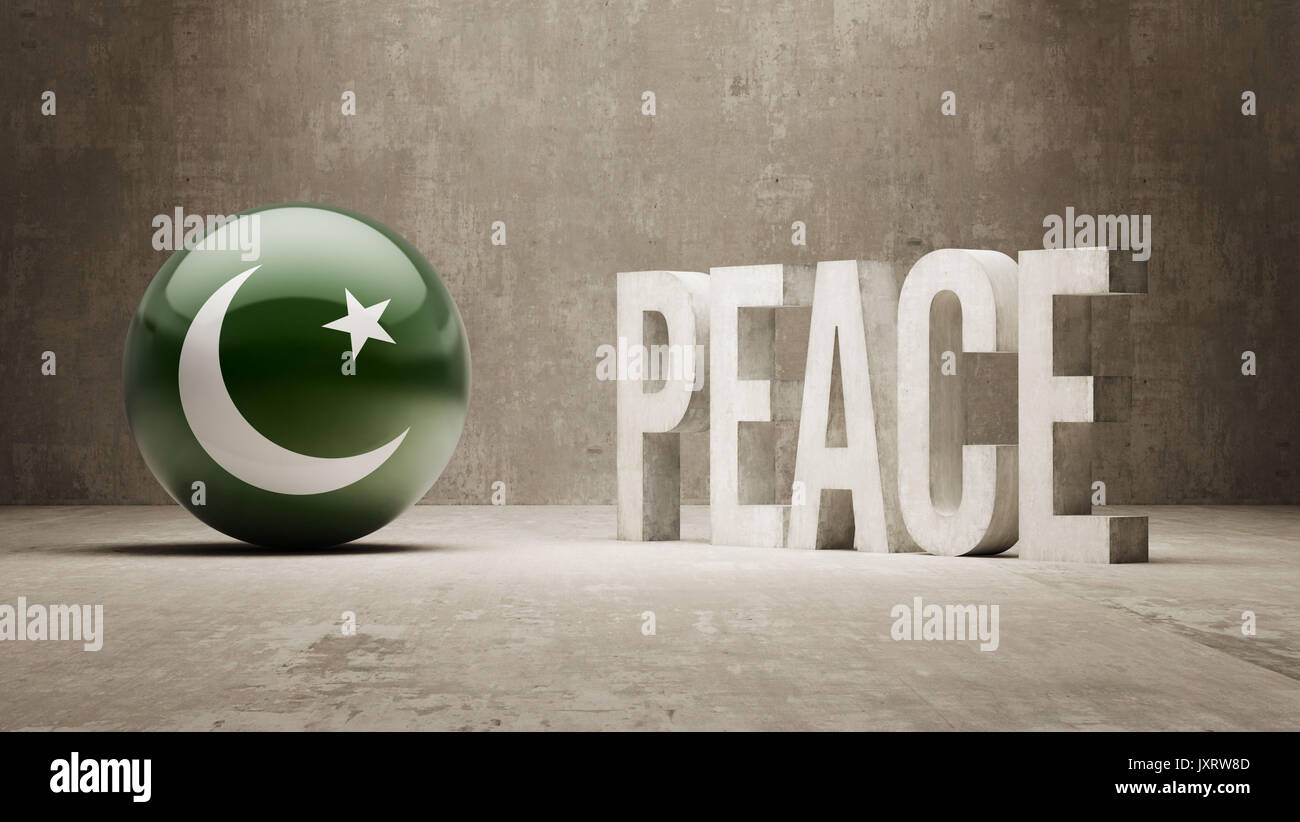 Pakistan High Resolution Peace Concept Stock Photo - Alamy