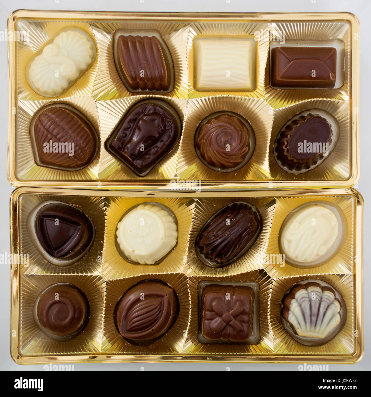 Square Box Of Chocolates