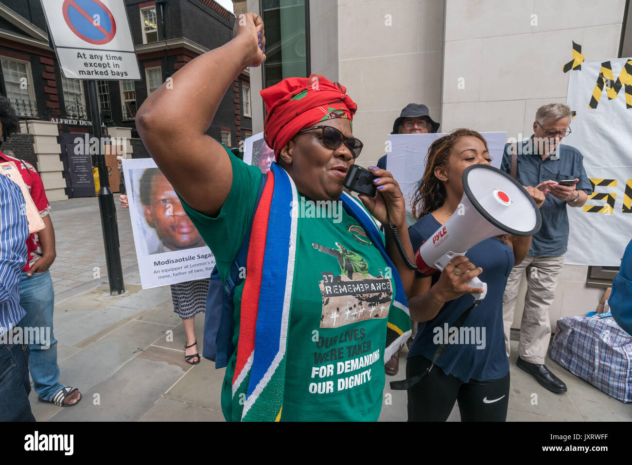 Marikana miners solidarity campaign hi-res stock photography and images ...