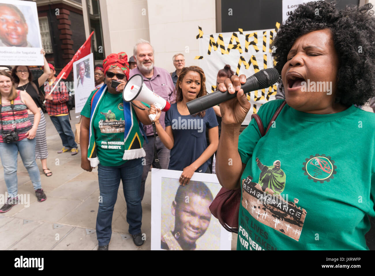 Marikana miners solidarity campaign hi-res stock photography and images ...