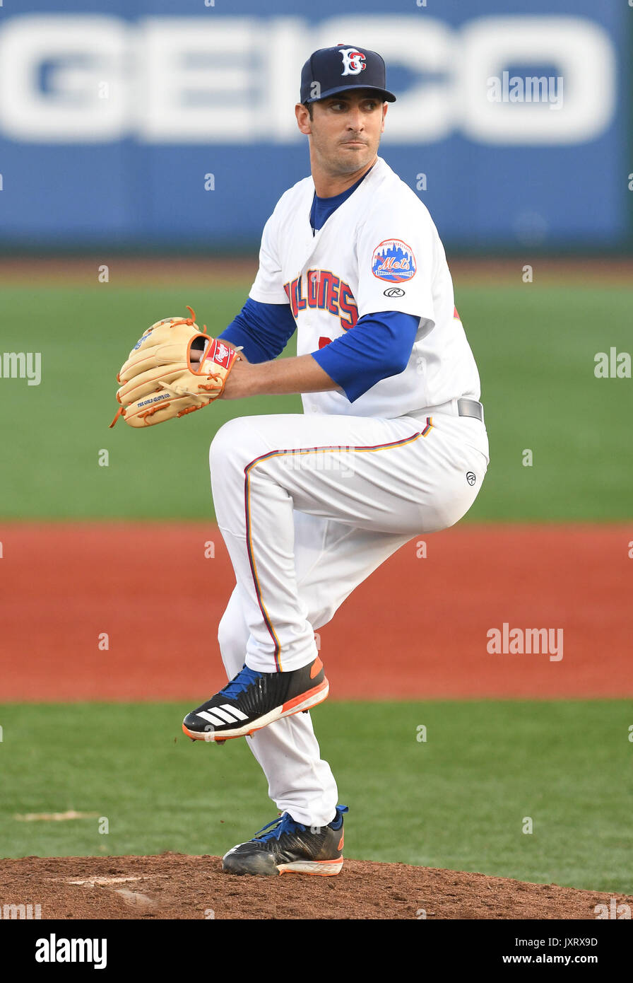 Brooklyn, NY - AUGUST 16: New York Mets pitcher Matt Harvey pitched in ...