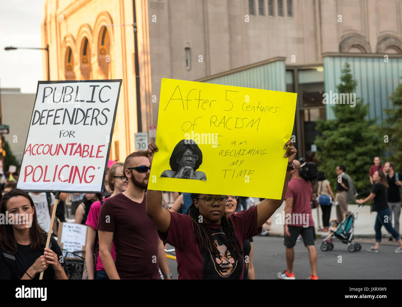 Philadelphia, Pennsylvania, USA. 16th Aug, 2017. POWER clergy and laity ...