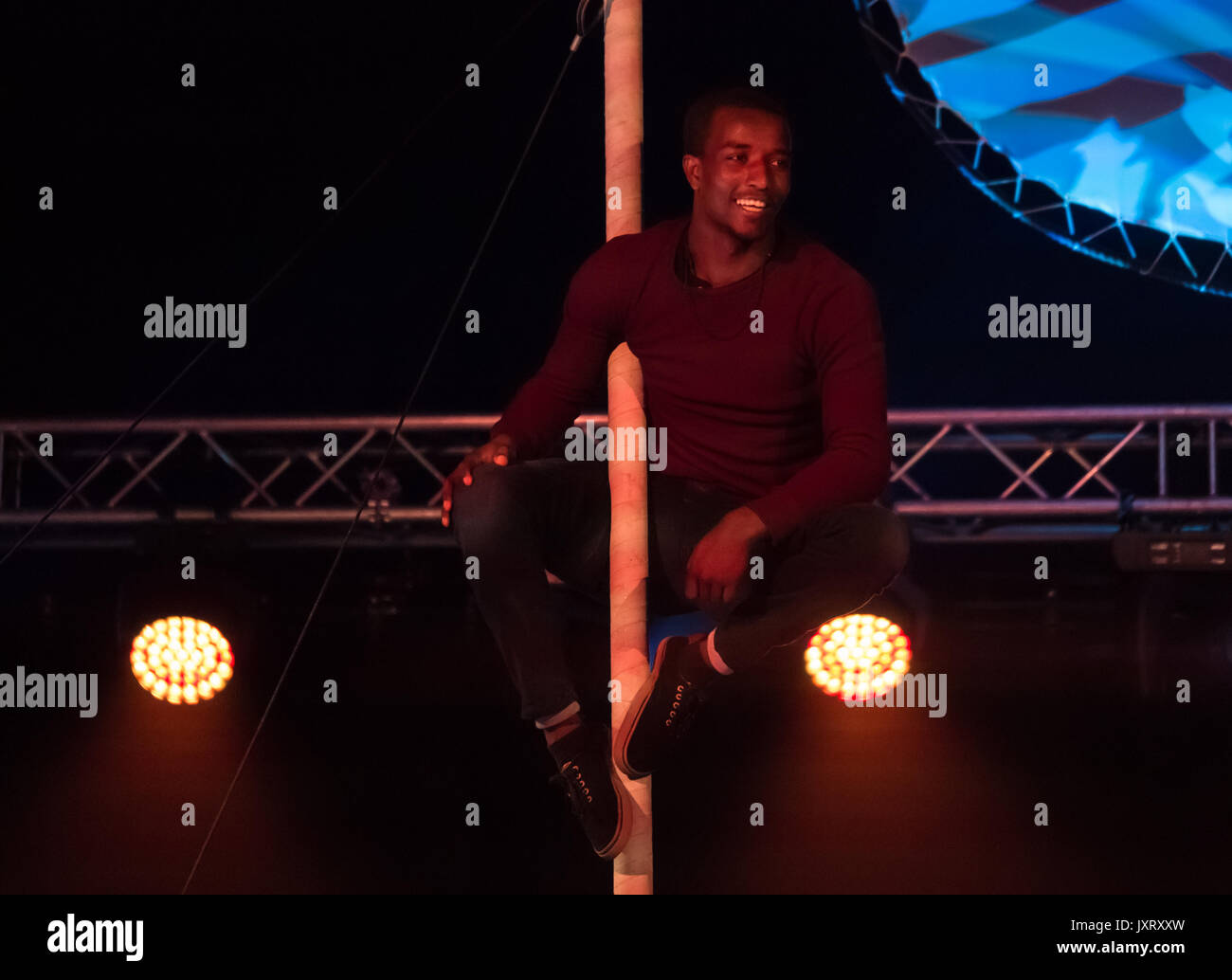 Underbelly circus hub the meadows edinburgh fringe hi-res stock ...