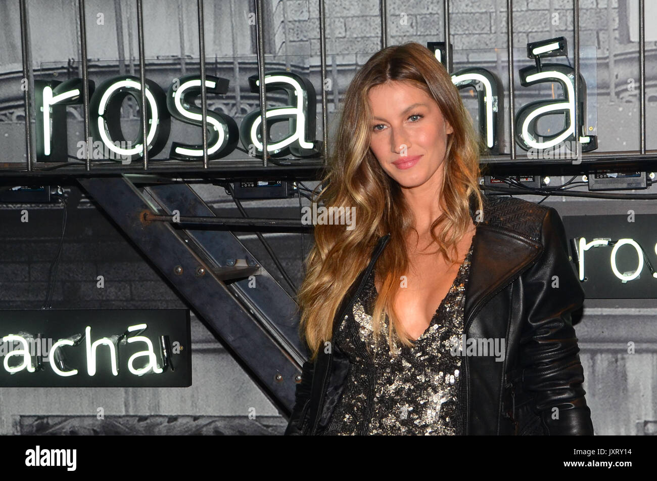 Sao Paulo, Brazil. 15th Aug, 2017. The uber model Gisele Bundchen is ...