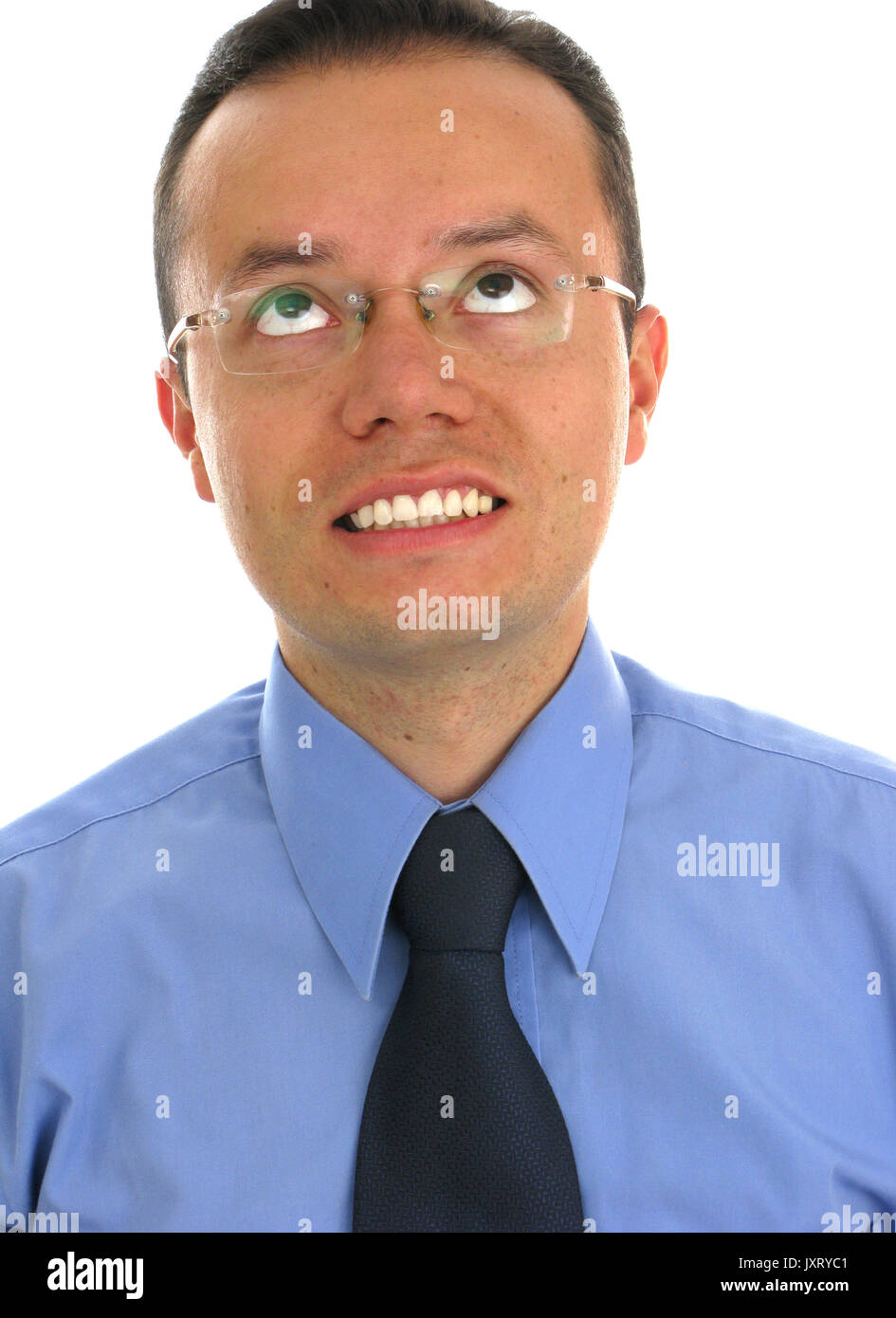 First person view over white hi-res stock photography and images - Alamy