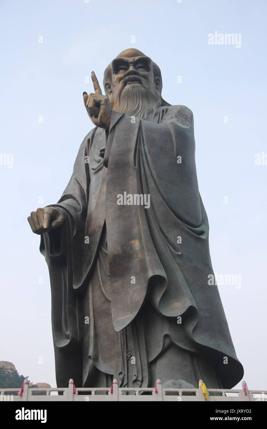 Laozi statue hi-res stock photography and images - Alamy