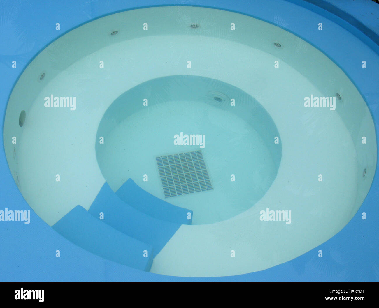 Swimming - pool in blue color - background Stock Photo - Alamy