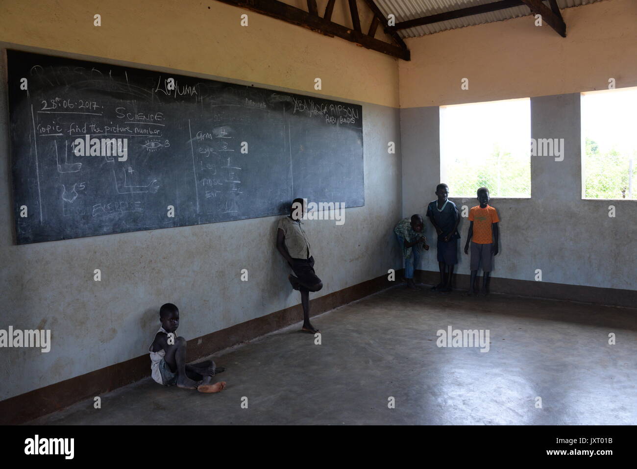 Refugee Children Classroom High Resolution Stock Photography and Images ...