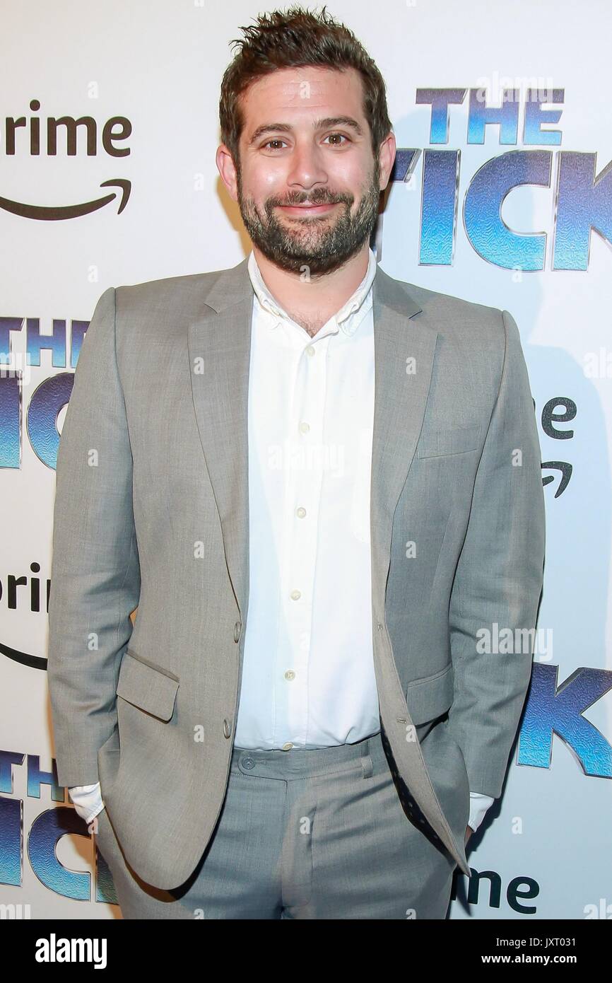 New Yorkny, NY, USA. 16th Aug, 2017. Joe Lewis at arrivals for THE TICK ...