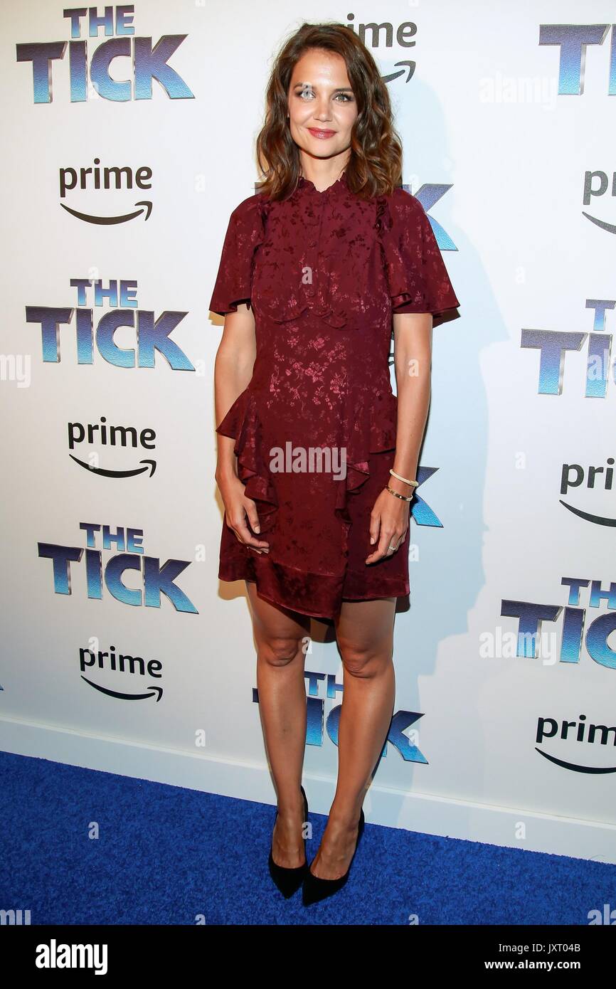 New Yorkny, NY, USA. 16th Aug, 2017. Katie Holmes at arrivals for THE ...