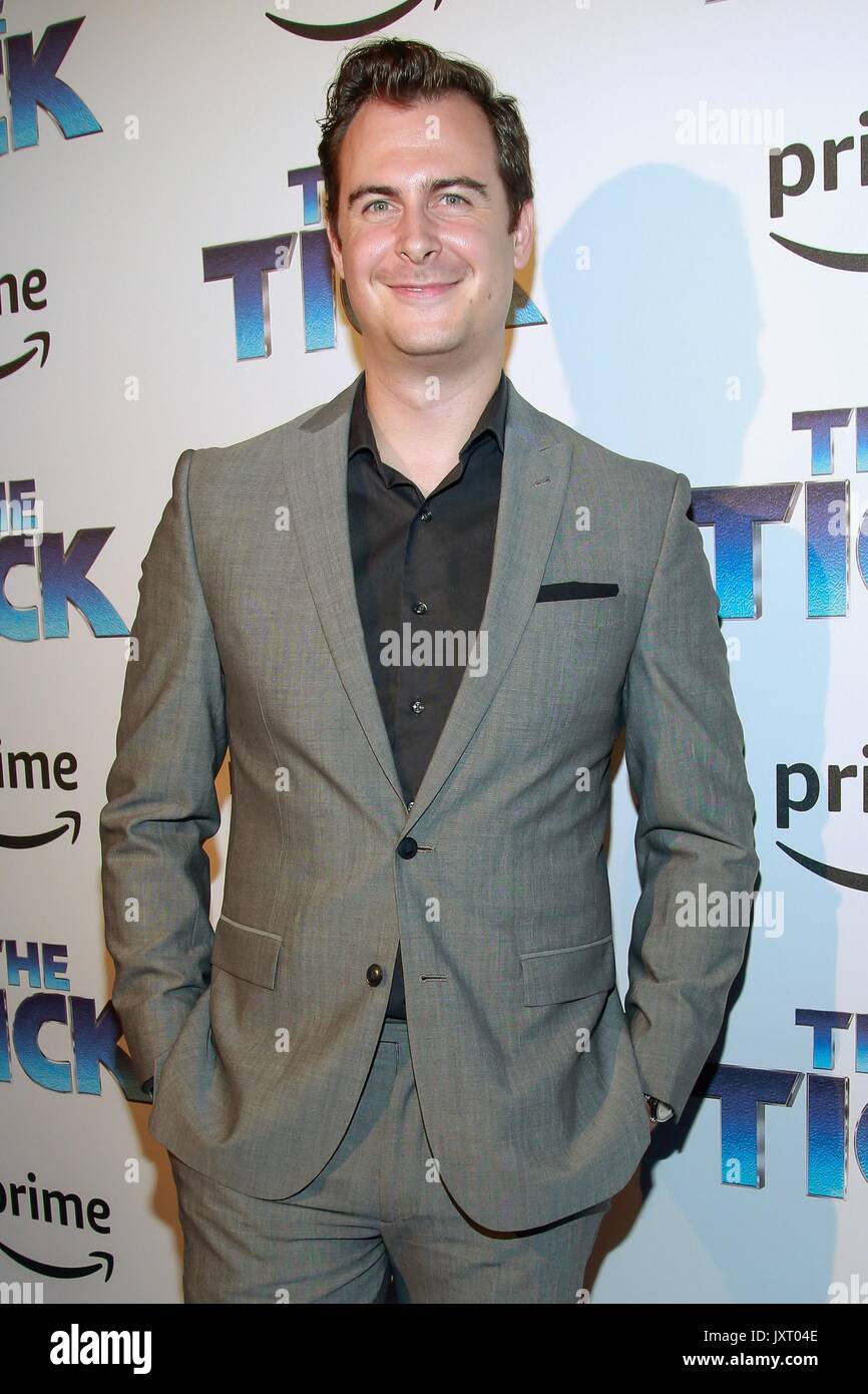 New Yorkny, NY, USA. 16th Aug, 2017. Paul Moon at arrivals for THE TICK ...