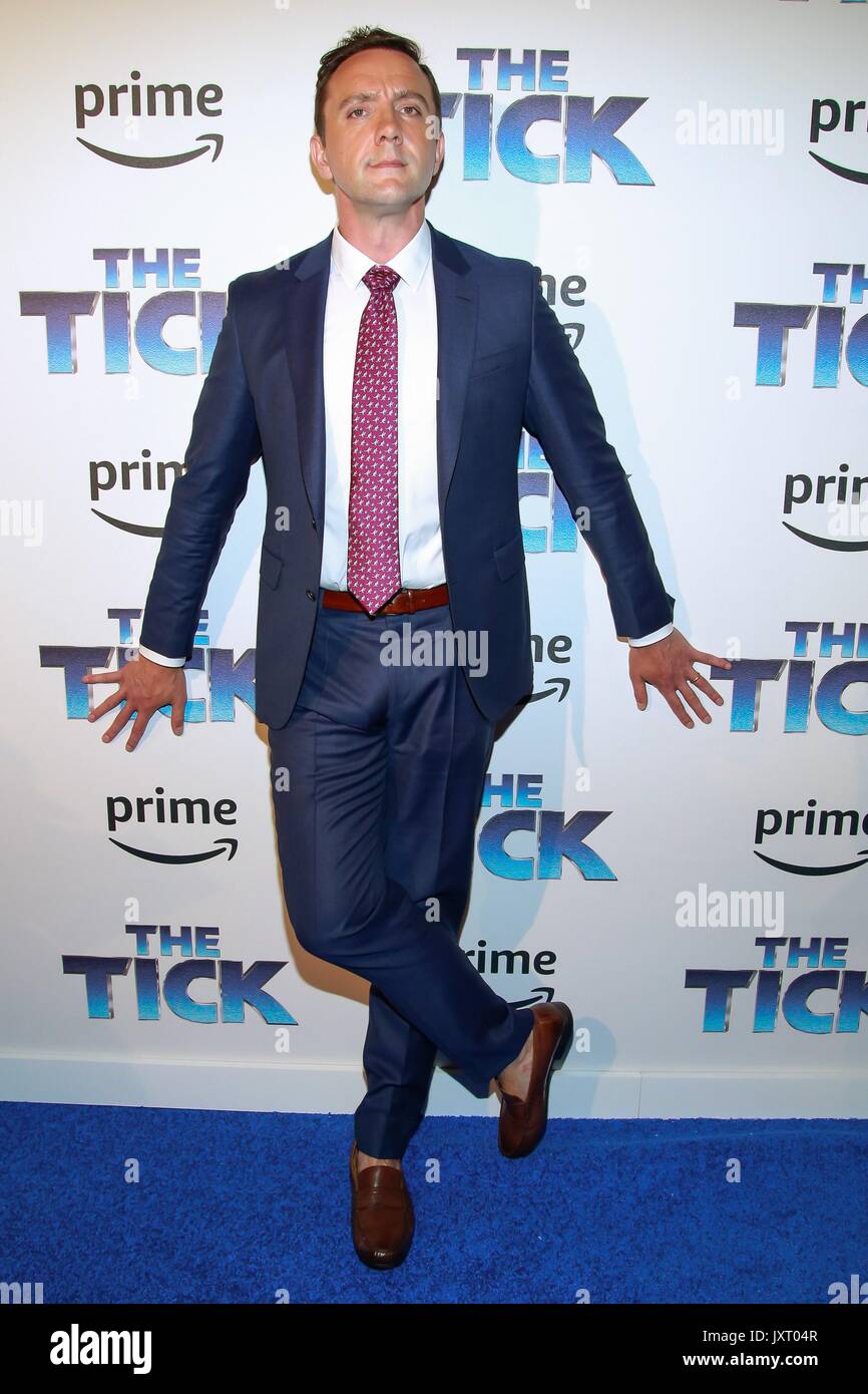 New Yorkny, NY, USA. 16th Aug, 2017. Peter Serafinowicz at arrivals for ...