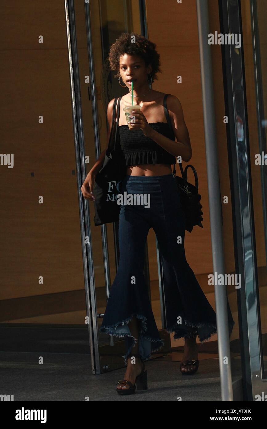 New York, NY, USA. 16th Aug, 2017. Model attends casting for the 2017 ...