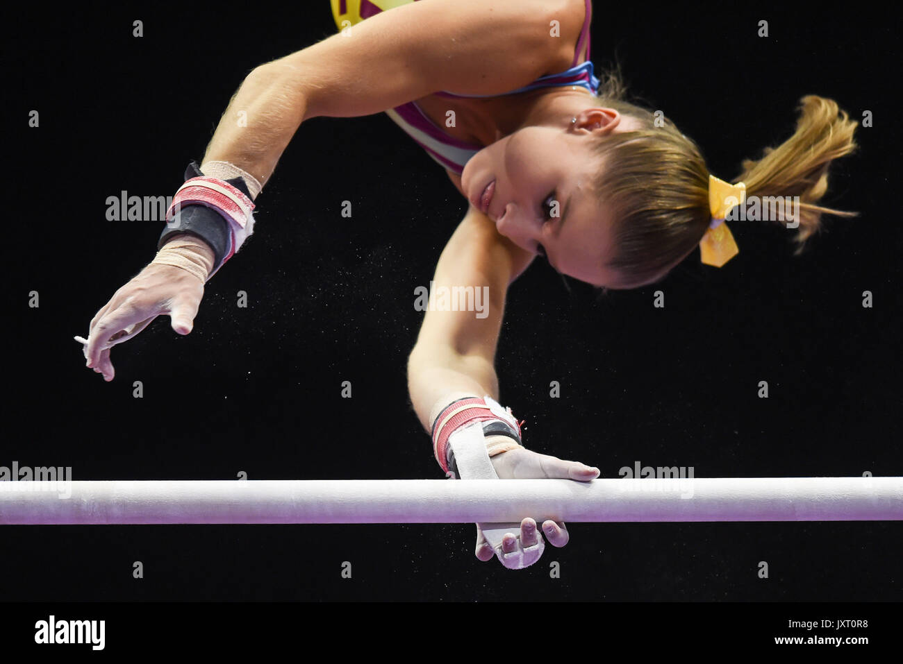 Anaheim, California, USA. 18th May, 2014. RAGAN SMITH practices on the ...