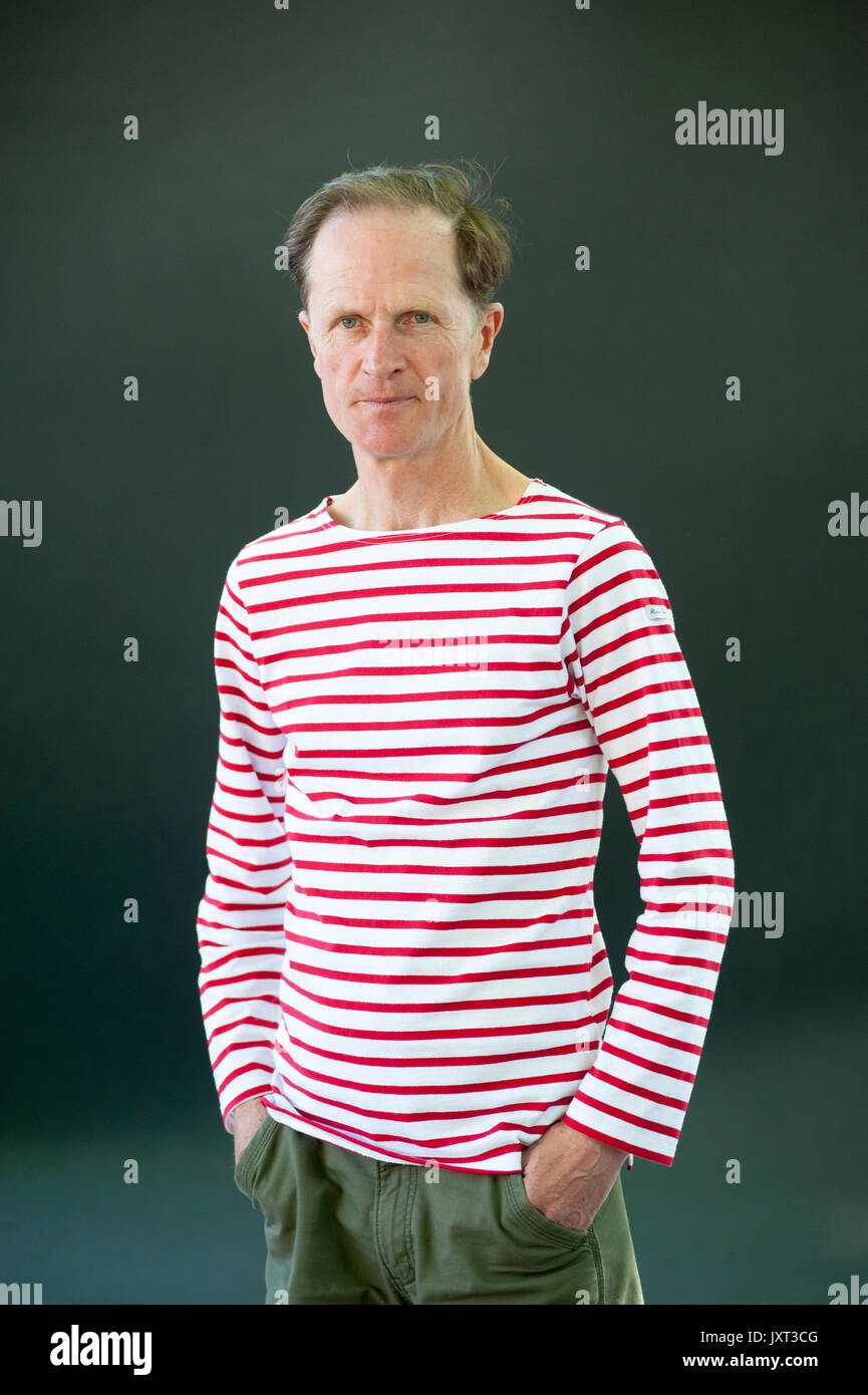 Edinburgh, UK,. 17th August 2017. Writer Philip Hoare appearing at the ...