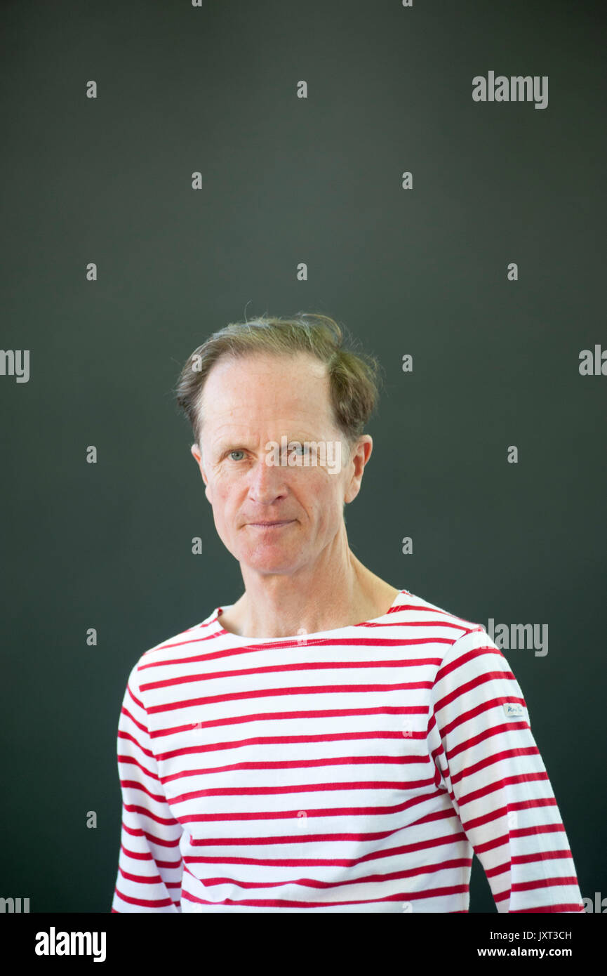 Edinburgh, UK,. 17th August 2017. Writer Philip Hoare appearing at the ...