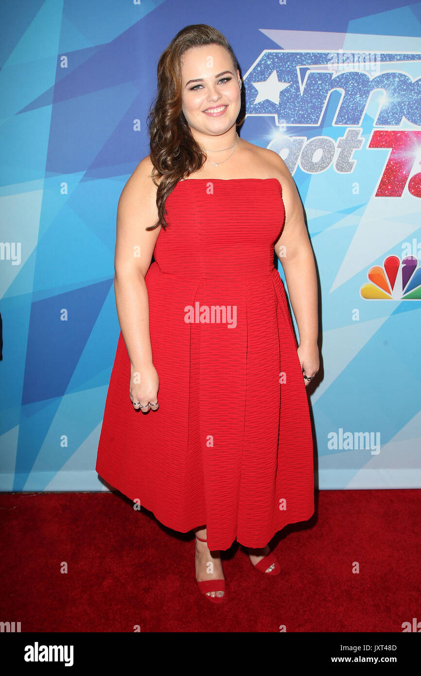 16 August 2017 - Hollywood, California - Yoli Mayor. NBC "America's Got ...