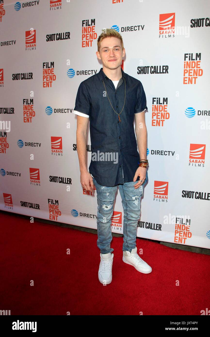 Los Angeles, CA, USA. 15th Aug, 2017. Jonathon McClendon at arrivals ...