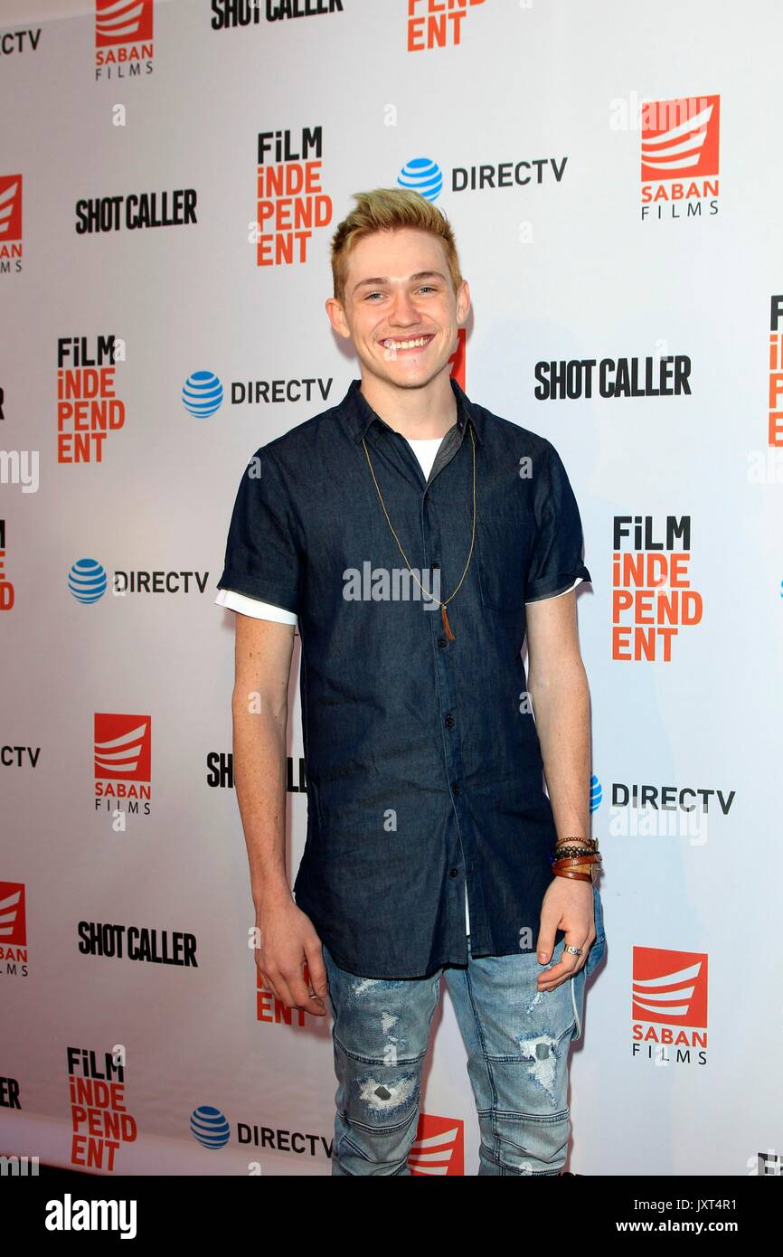 Los Angeles, CA, USA. 15th Aug, 2017. Jonathon McClendon at arrivals ...