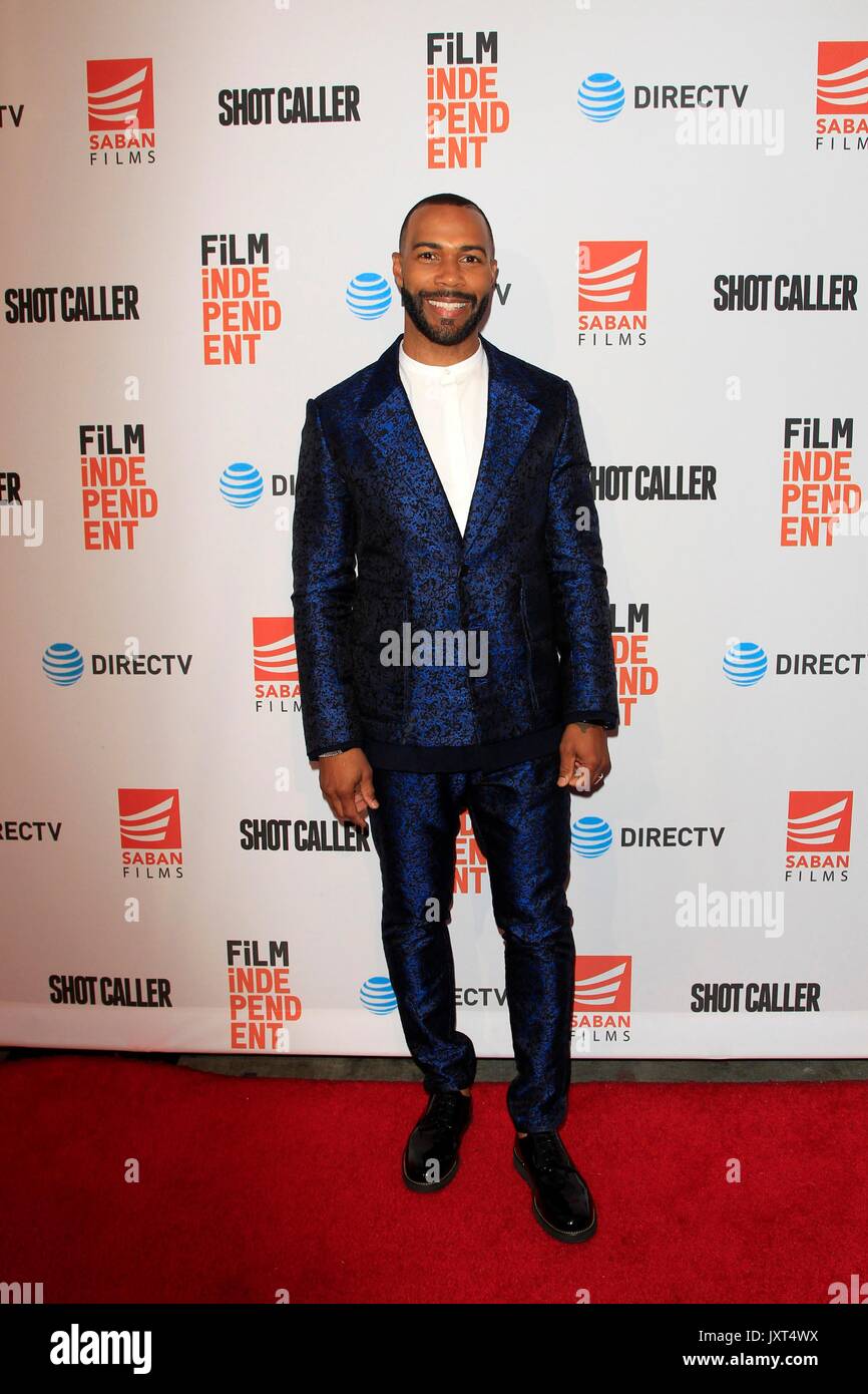 Los Angeles, CA, USA. 15th Aug, 2017. Omari Hardwick at arrivals for ...