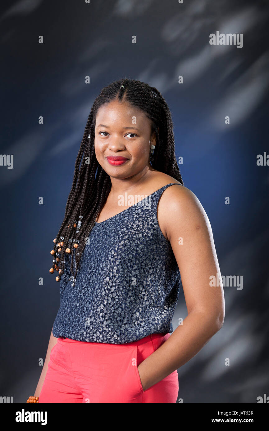 Edinburgh, UK. 17th Aug, 2017. Chibundu Onuzo, the Nigerian novelist ...