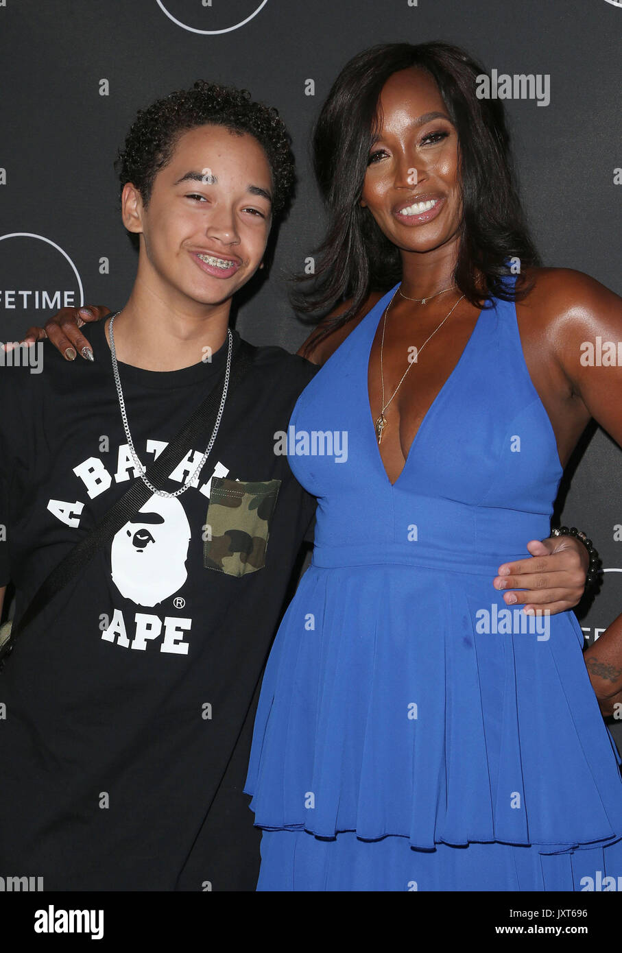 Los Angeles, California, USA. 16th Aug, 2017. Trey Peele- Nygard ...