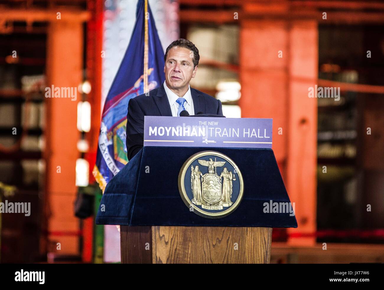 New York City, New York, USA. 17th Aug, 2017. Governor Andrew Cuomo ...