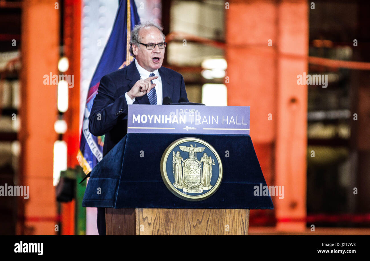 New York City, New York, USA. 17th Aug, 2017. Governor Cuomo and Maura ...