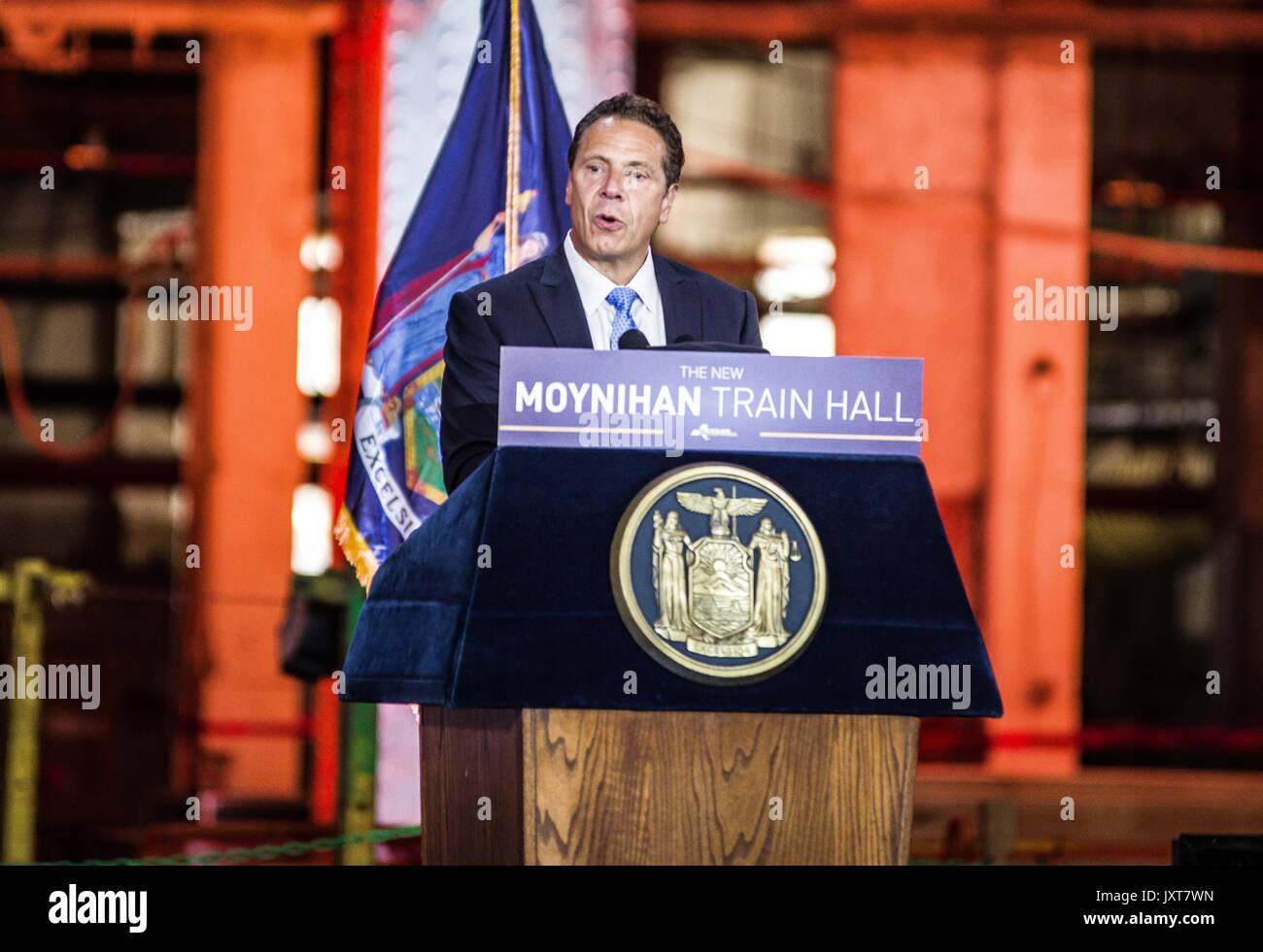 New York City, New York, USA. 17th Aug, 2017. Governor Andrew Cuomo ...