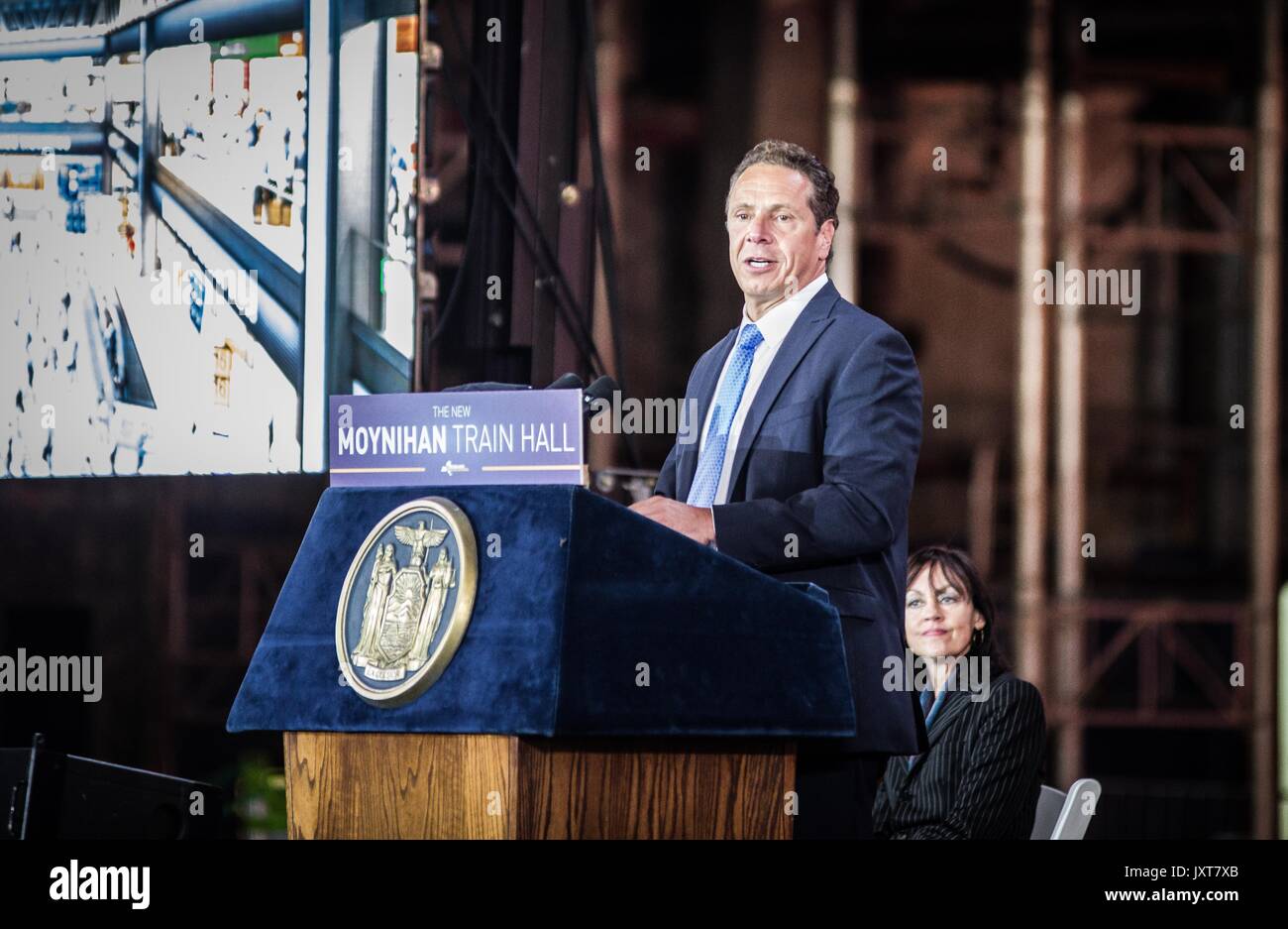 New York City, New York, USA. 17th Aug, 2017. Governor Andrew Cuomo ...