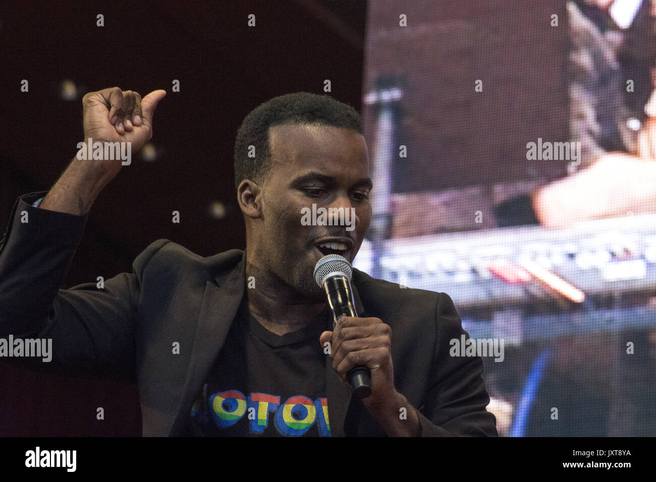 Chicago, Moeisha Mcgill, Motown, IL, USA. 14th Aug, 2017. On Monday ...