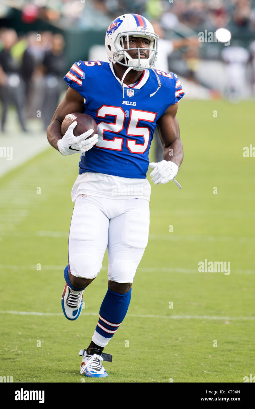 August 17, 2017: Buffalo Bills running back LeSean McCoy (25) in action ...