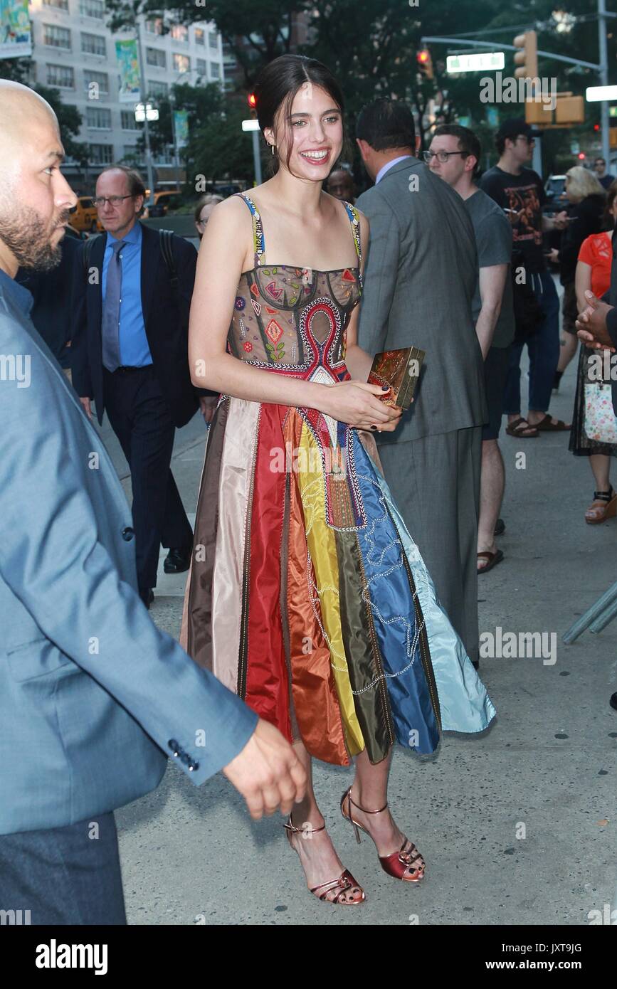 New York, NY, USA. 17th Aug, 2017. Margaret Qualley at "DEATH NOTE" New ...