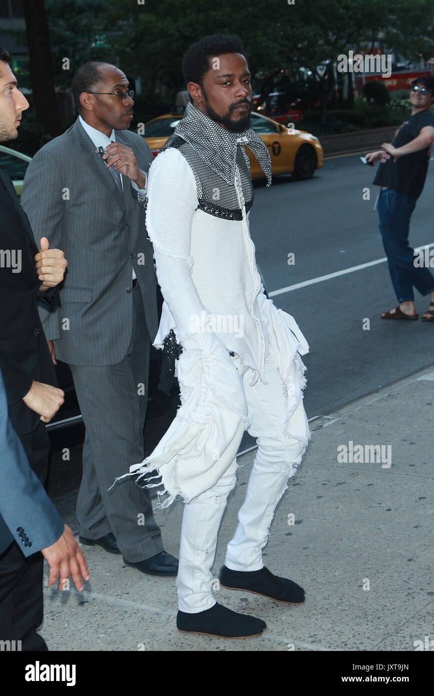 New York, NY, USA. 17th Aug, 2017. LaKeith Stanfield at "DEATH NOTE ...