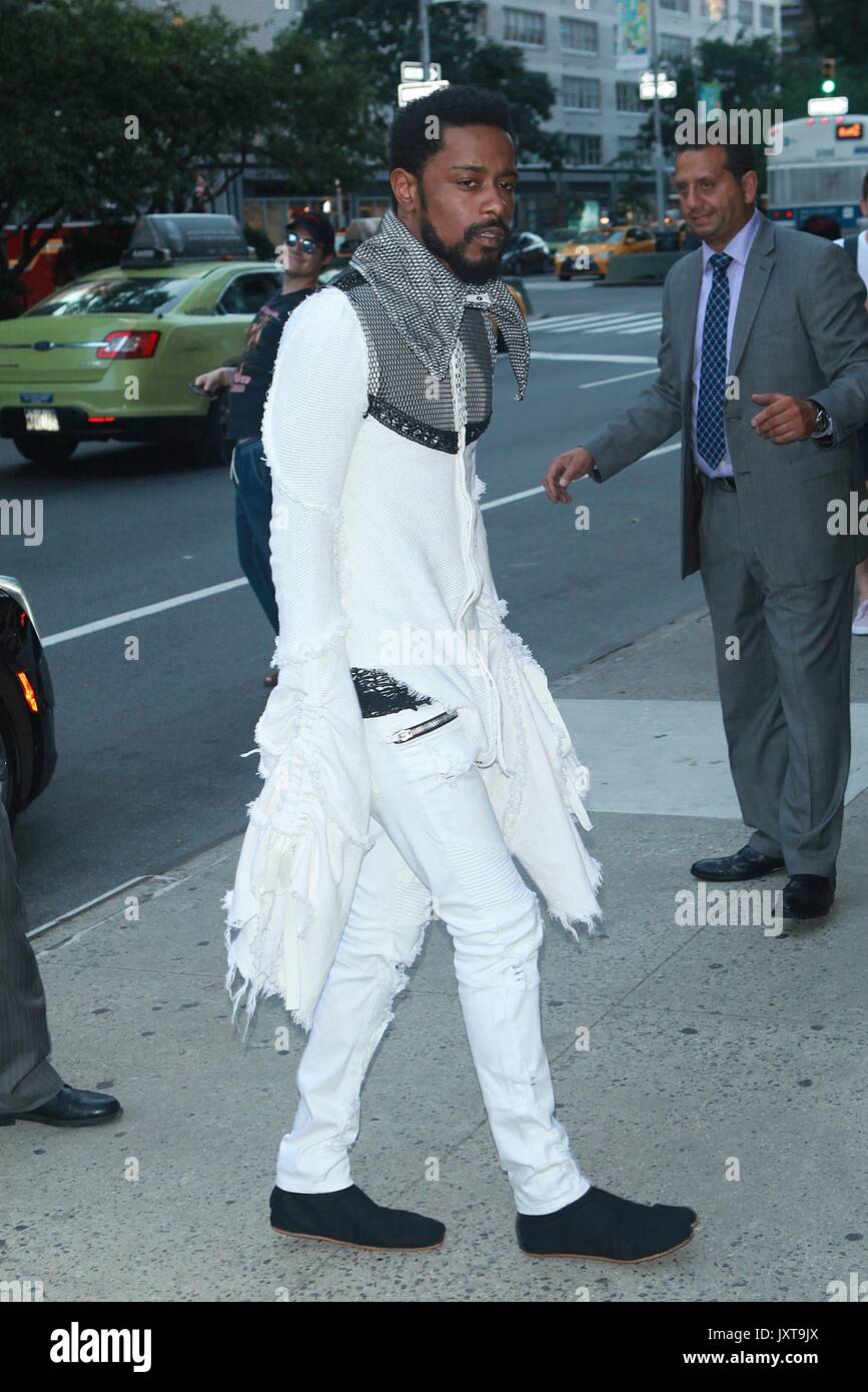 New York, NY, USA. 17th Aug, 2017. LaKeith Stanfield at "DEATH NOTE ...