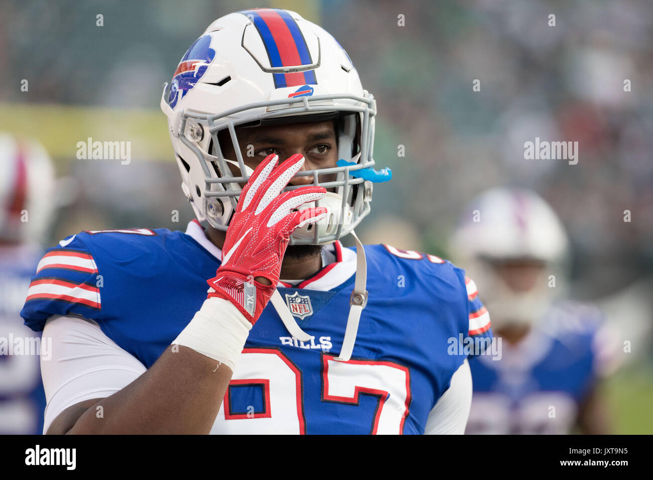 August 17, 2017: Buffalo Bills defensive end Marquavius Lewis (97 ...