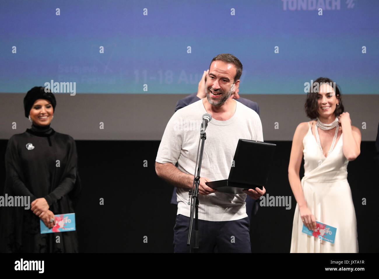 Sarajevo, Bosnia and Herzegovina. 17th Aug, 2017. Winner of Heart of ...