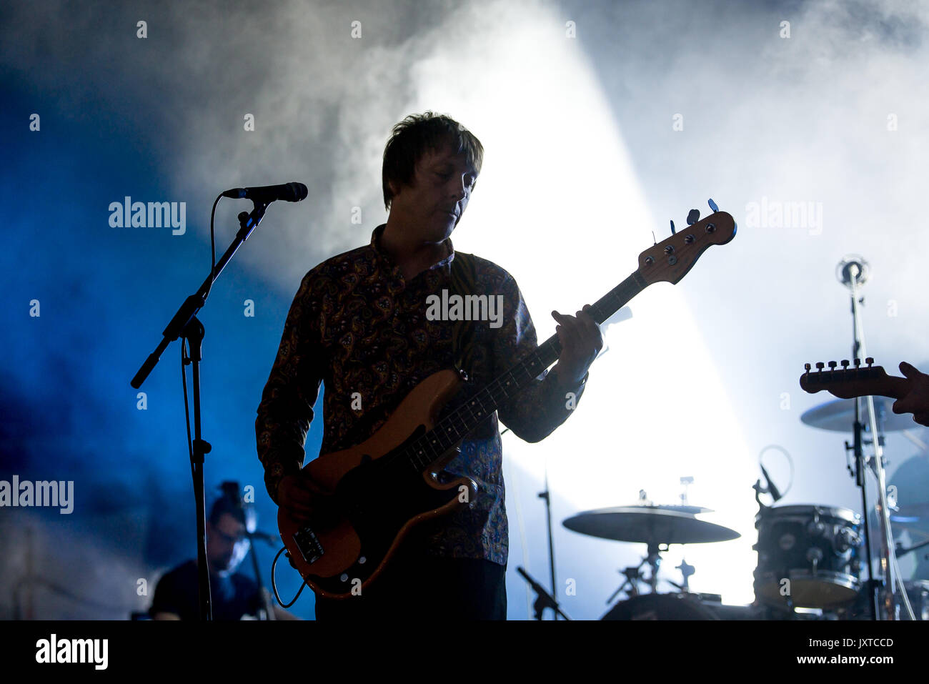 Singer with the band echo and the bunnymen hi-res stock photography and ...
