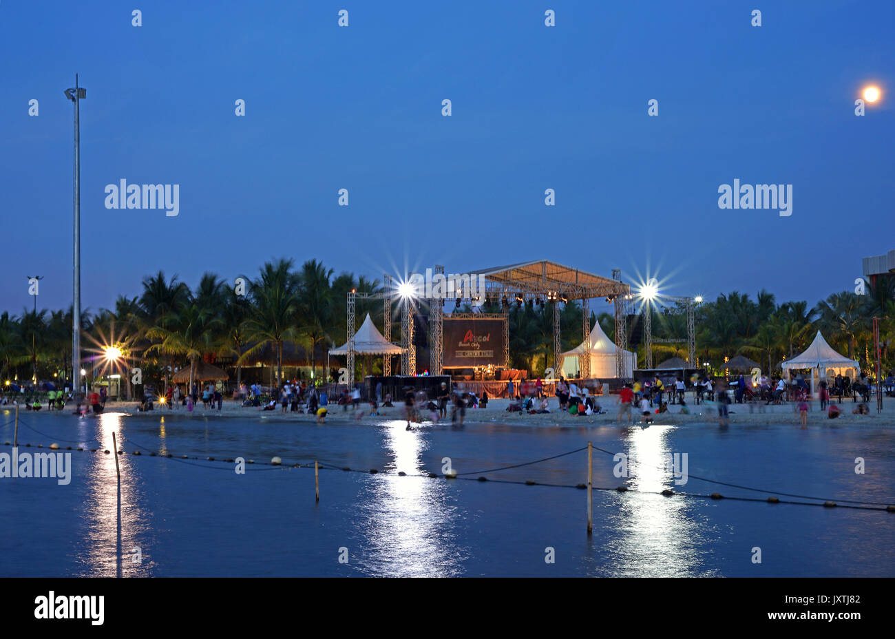 Indonesia Jakarta Ancol Beach High Resolution Stock Photography and ...