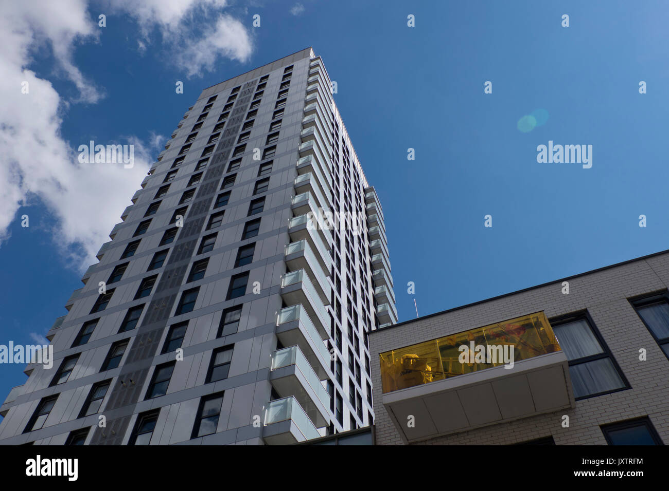 Grenfell Tower type cladding considered fire risk due to removed from ...