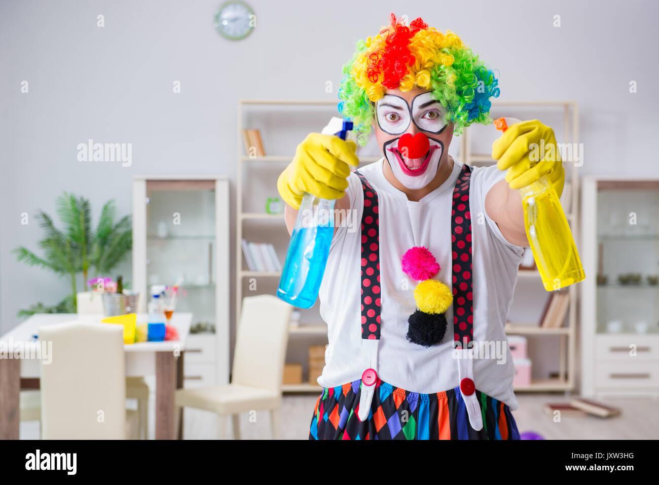 Cleaner cleaning comedy hi-res stock photography and images - Alamy