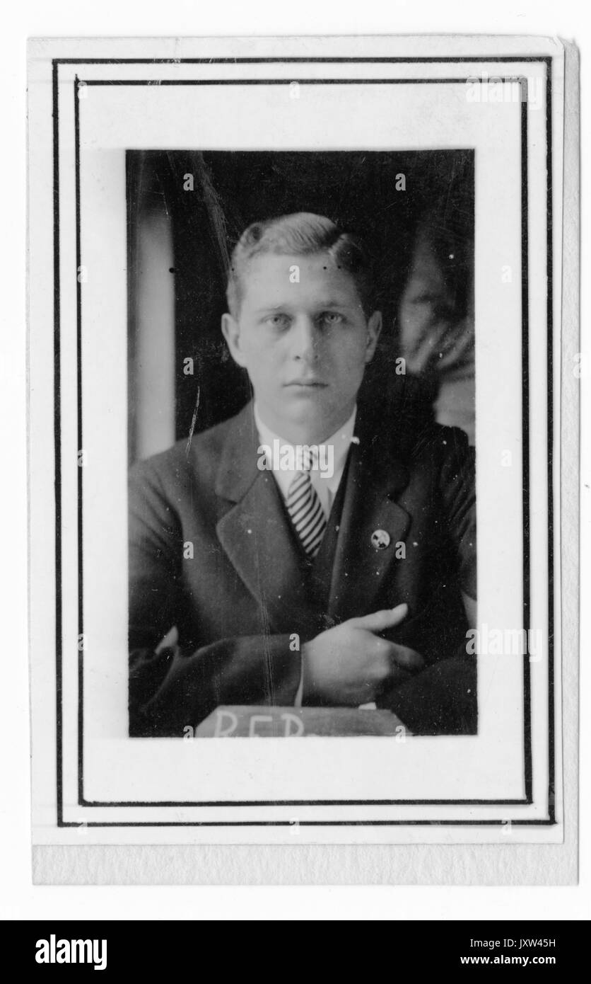 Richard Edwards Breed, III Portrait photograph, Chest up, Full face, c ...