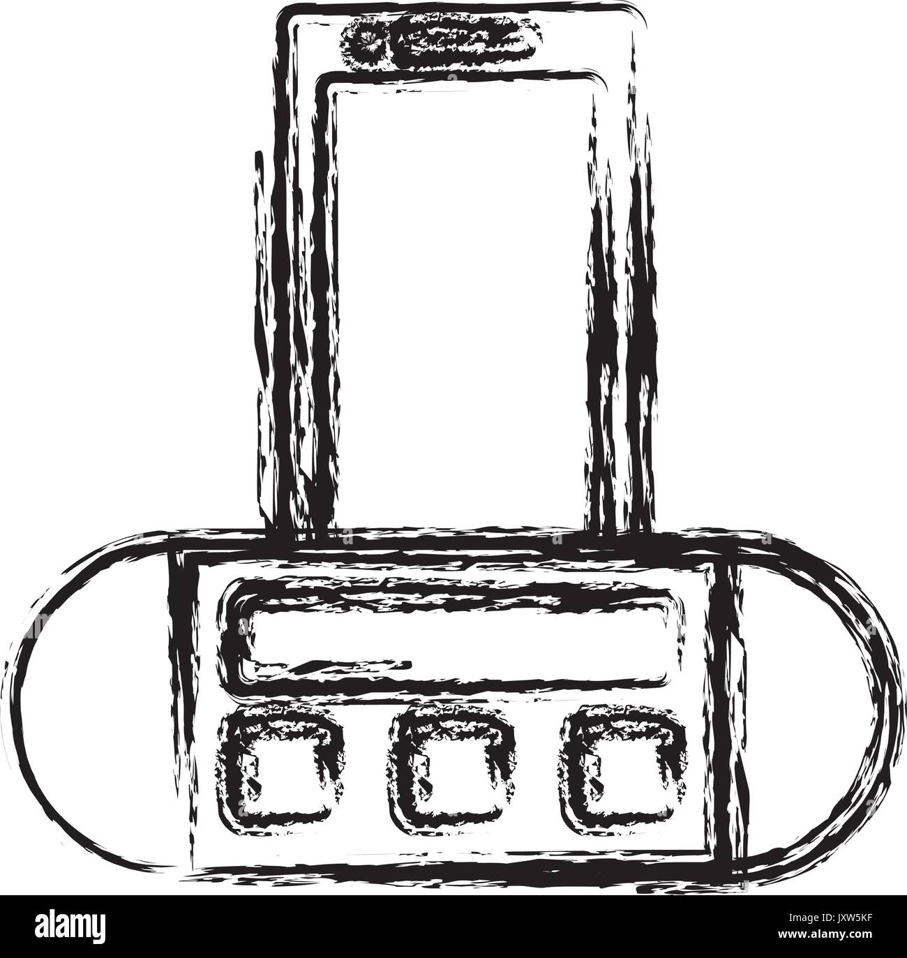 portable sound speaker icon Stock Vector Image & Art - Alamy