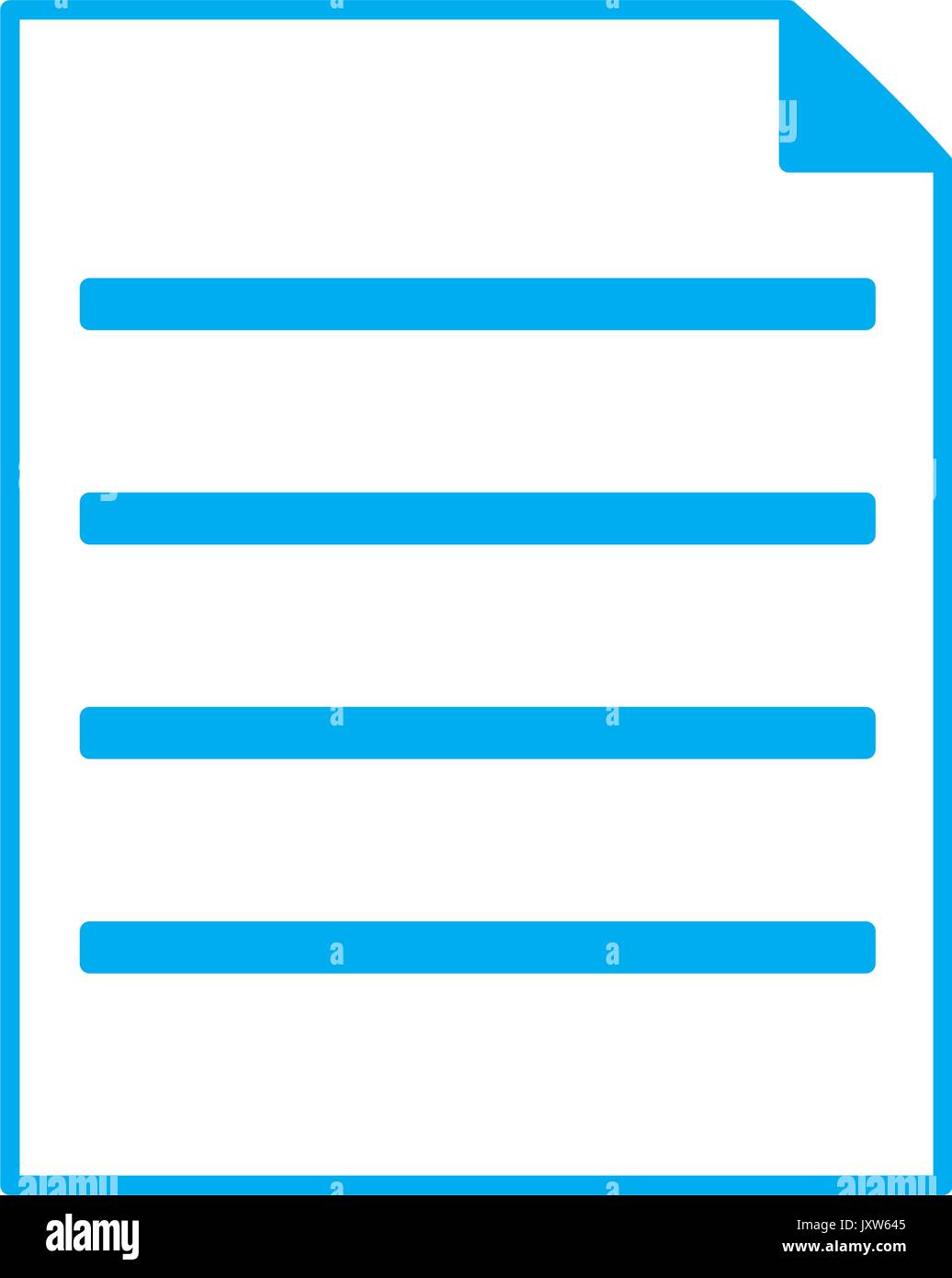 document page icon Stock Vector Image & Art - Alamy