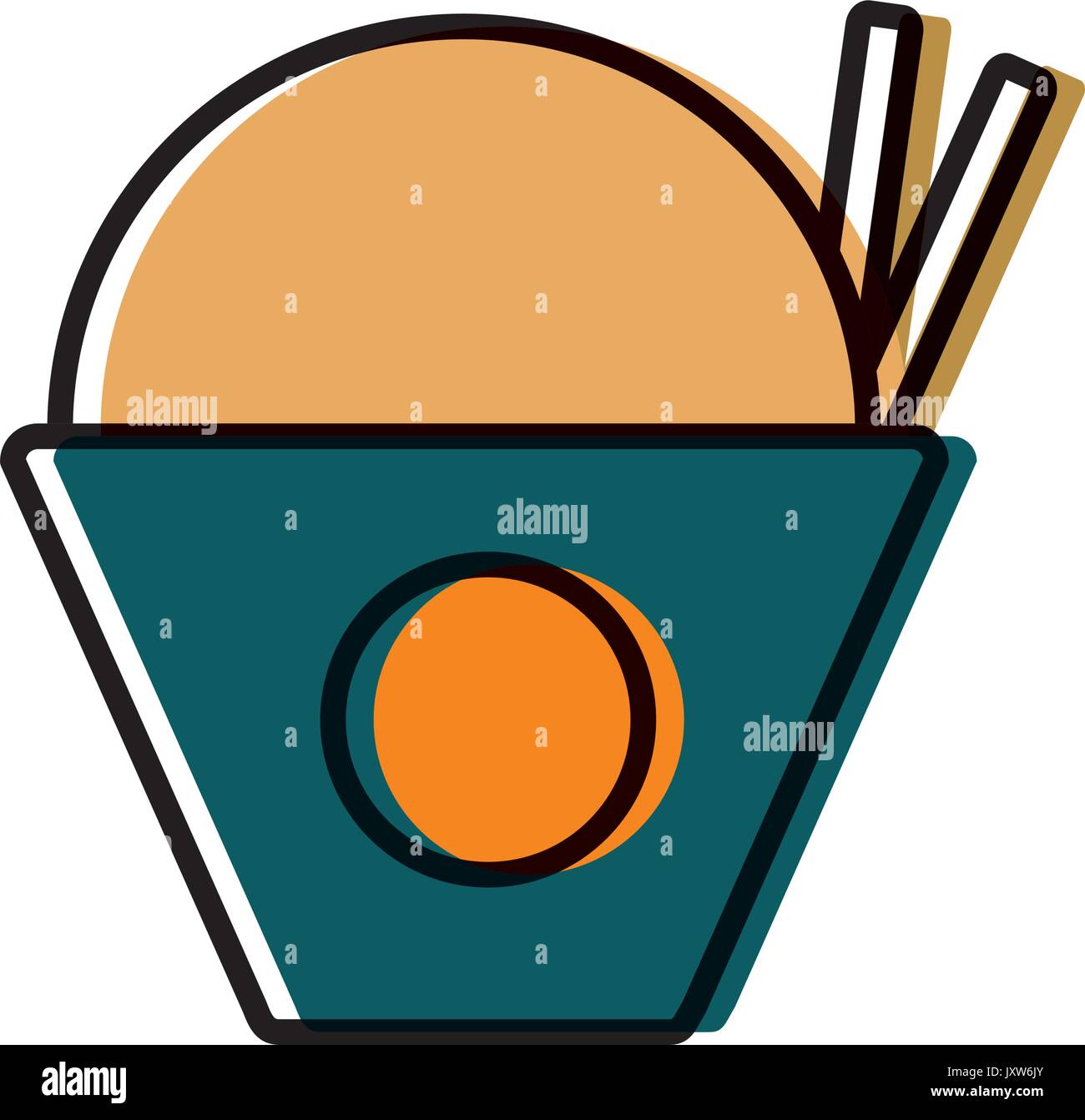 chinese food icon Stock Vector Image & Art - Alamy