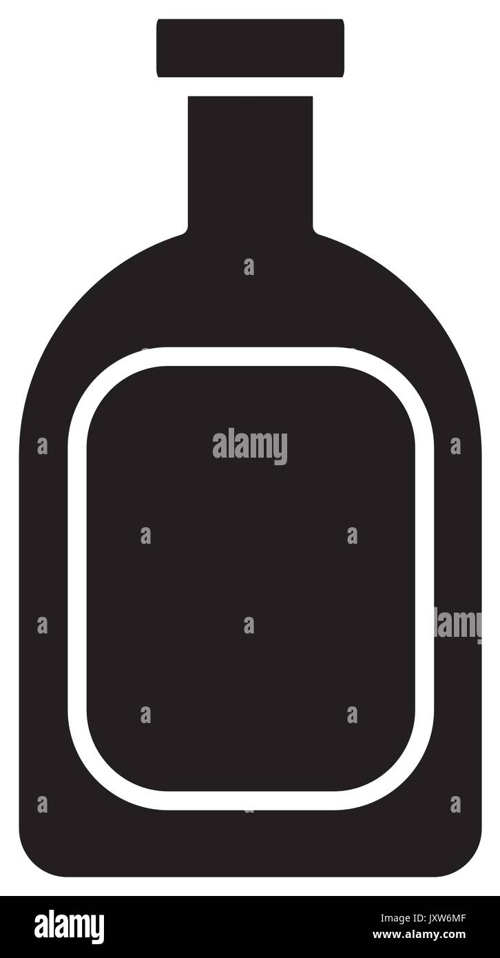 liquor bottle icon Stock Vector Image & Art - Alamy